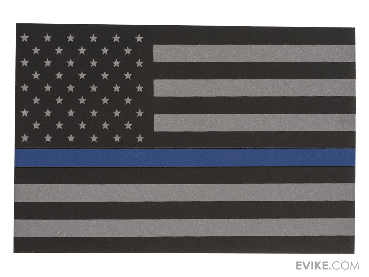 Thin Blue Line Flag Vinyl Sticker, Tactical Gear/Apparel, Stickers ...