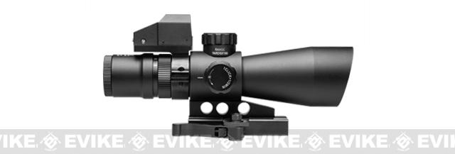 NcStar USS Gen II 3-9x42 Illuminated Tactical QD Scope (Green/Blue) w ...