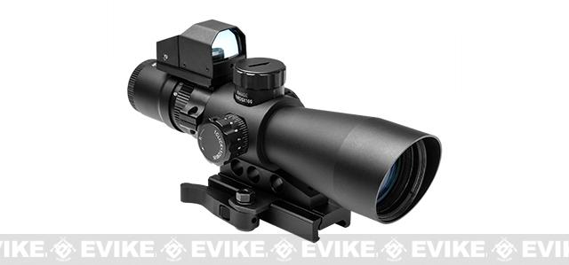 NcStar USS Gen II 3-9x42 Illuminated Tactical QD Scope (Green/Blue) w ...