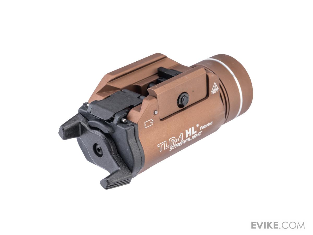 Streamlight TLR-1-HL 1000 Lumen C4 LED Rail Mounted Weapon Light (Color: Coyote Brown ...