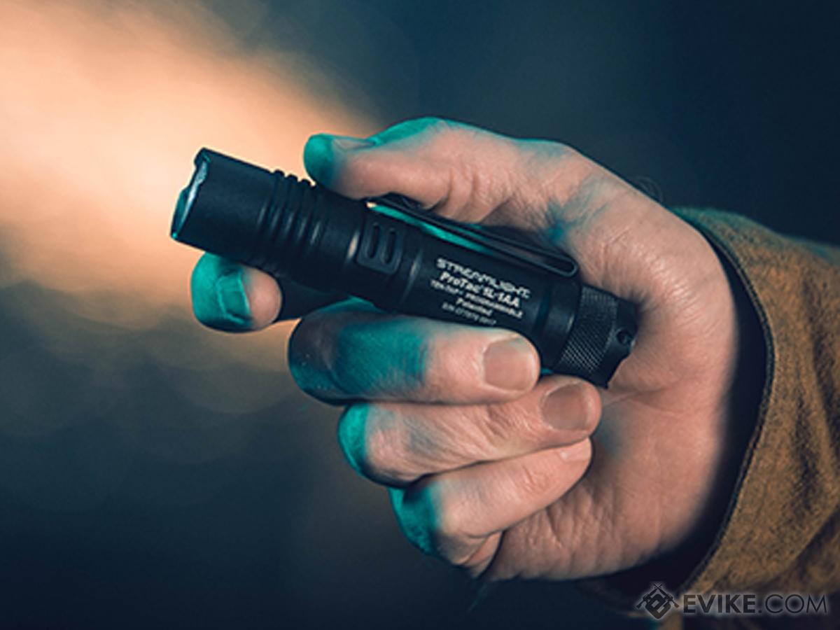 Streamlight ProTac 1L-1AA Dual Fuel Ultra Compact Flashlight w/ Holster ...