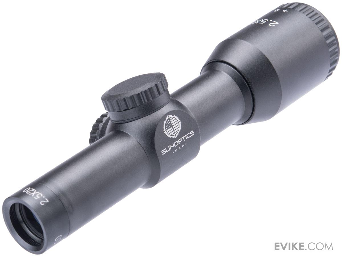 Sun Optics USA HUNTER PLUS II 2.5x20mm Rifle Scope w/ BDC Reticle ...