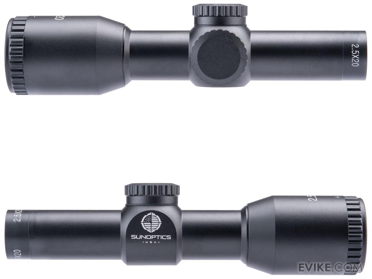 Sun Optics USA HUNTER PLUS II 2.5x20mm Rifle Scope w/ BDC Reticle ...
