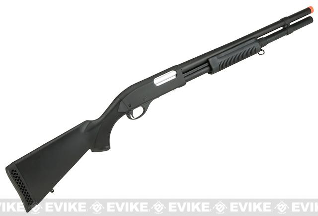Snow Wolf Full Metal Pump Action Airsoft Shotgun (Version: Full Stock ...
