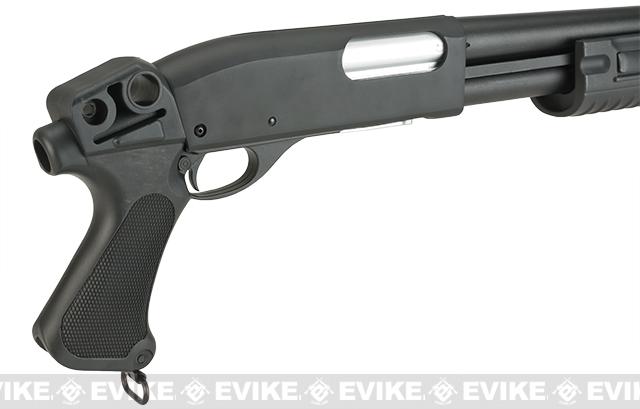 Matrix Full Metal Pump Action Airsoft Shotgun (Version: Weapon Light ...