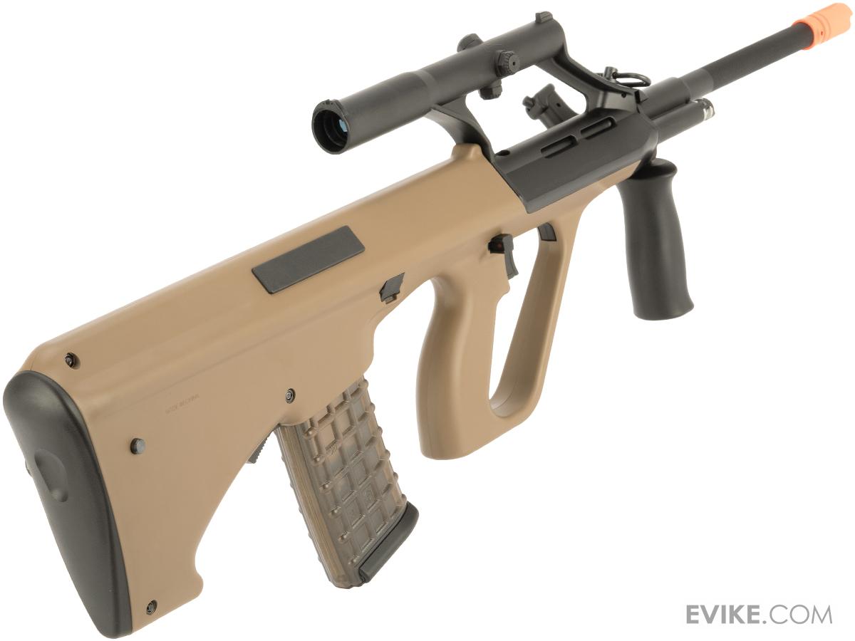 Snow Wolf AUG A1 Military Bullpup Airsoft AEG Rifle w/ Integrated Scope ...
