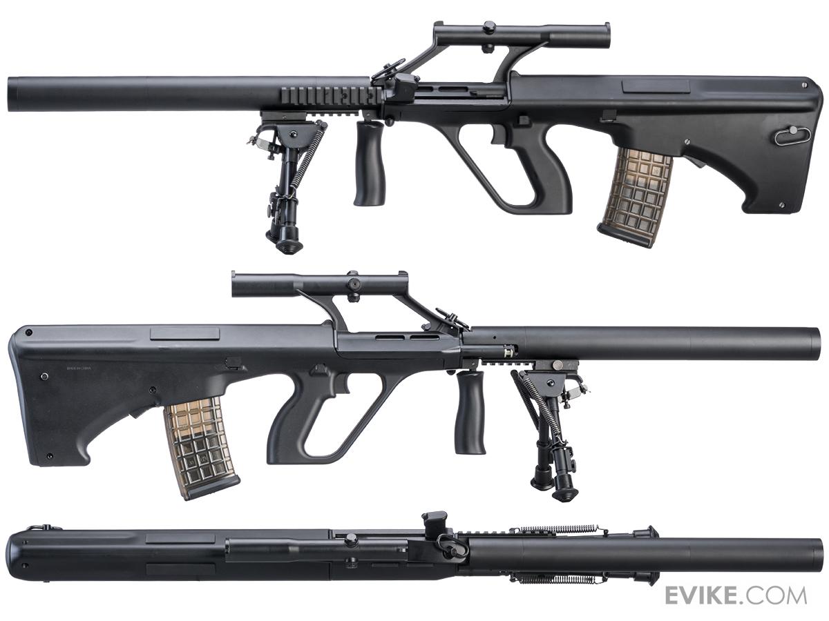 Snow Wolf AUG "Phantom" Bullpup Airsoft AEG Rifle w/ Integrated Scope ...