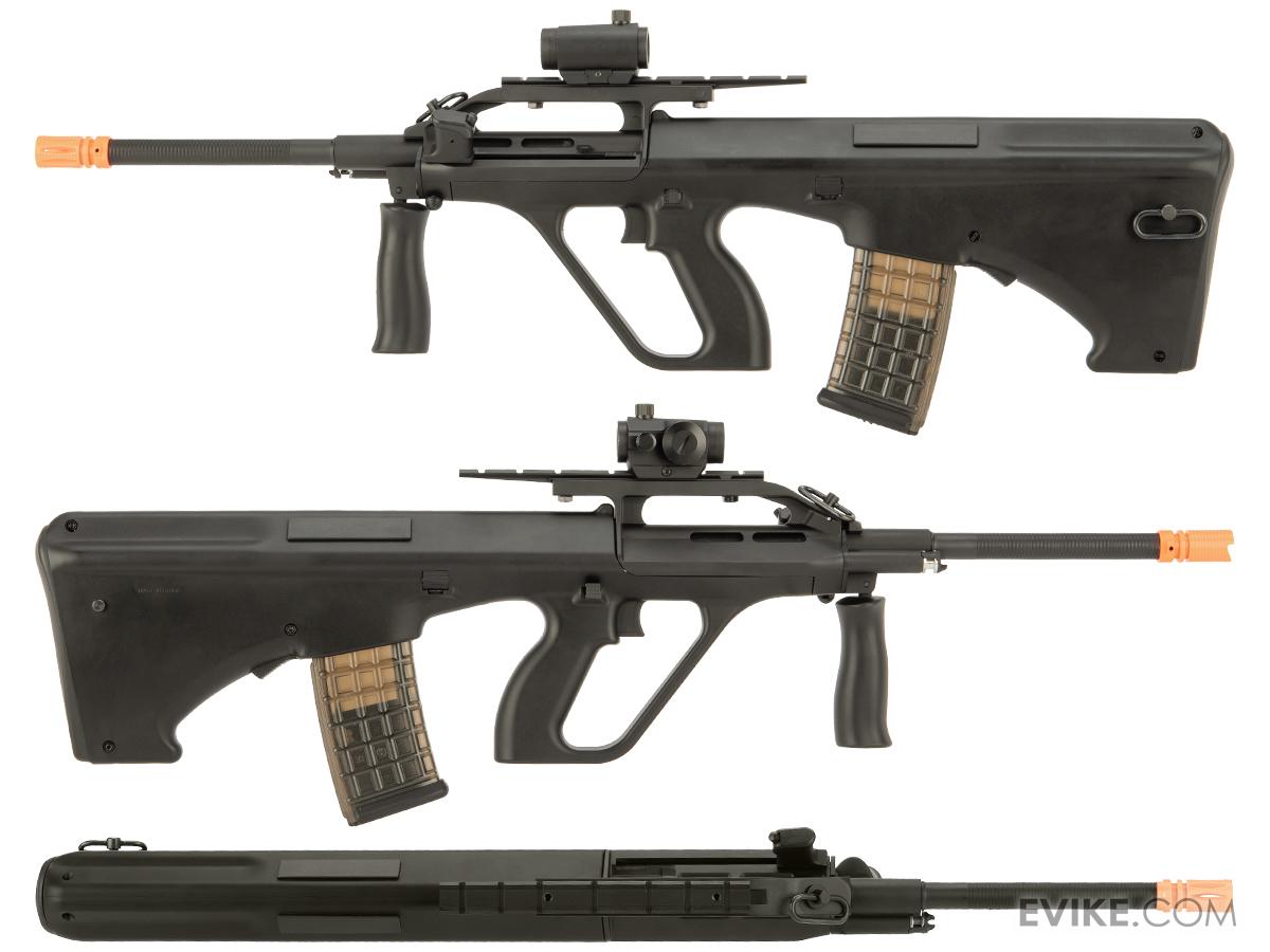 Snow Wolf AUG Civilian Model Bullpup Airsoft AEG Rifle (Color: Black ...