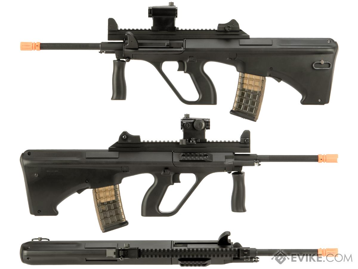 Snow Wolf AUG A3 Improved Bullpup Airsoft AEG Rifle (Color: Black ...