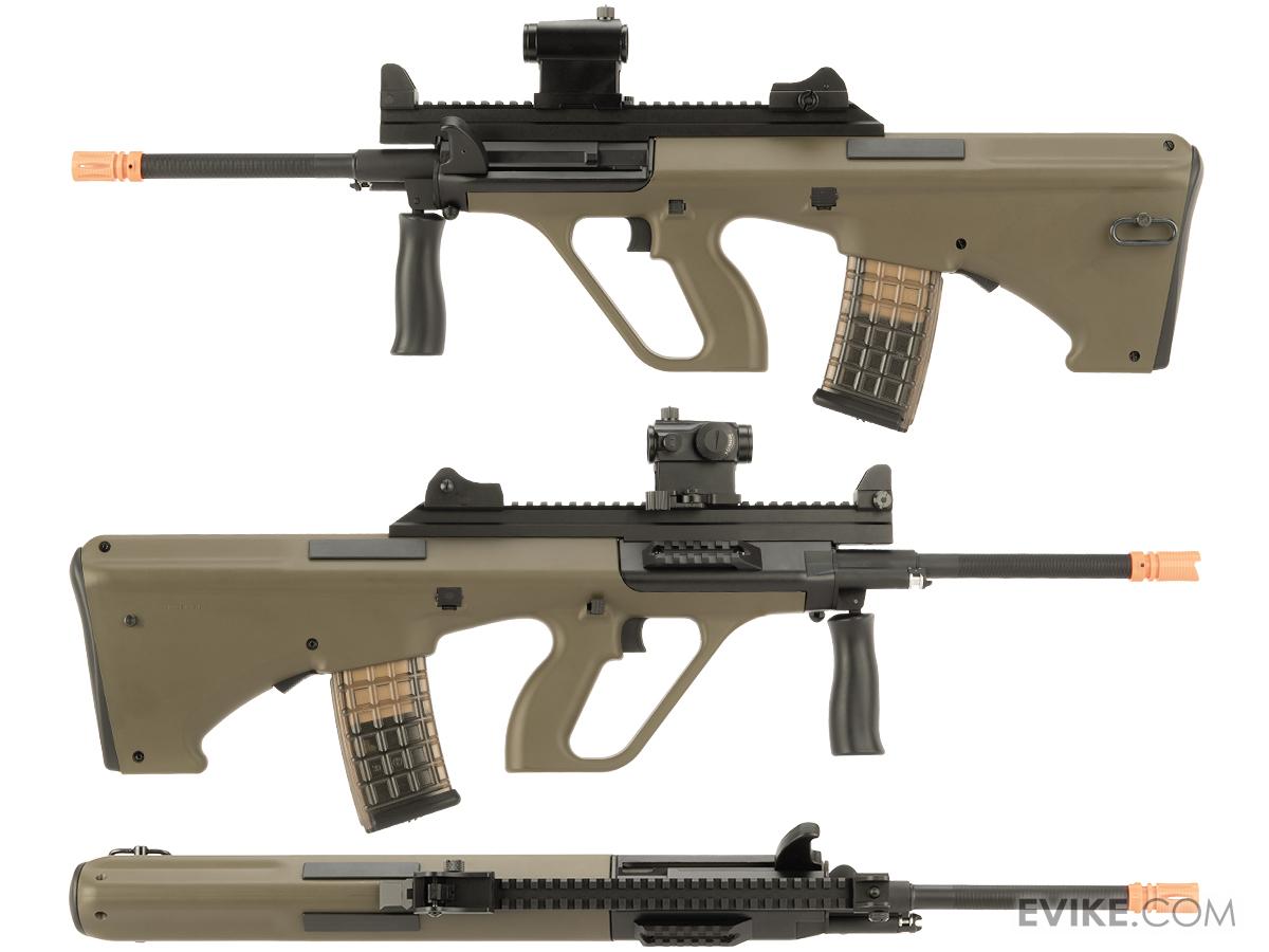 Snow Wolf AUG A3 Improved Bullpup Airsoft AEG Rifle (Color: OD Green ...