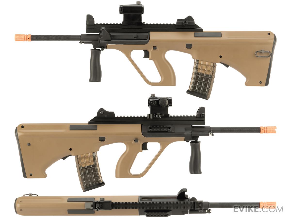 Snow Wolf AUG A3 Improved Bullpup Airsoft AEG Rifle (Color: Desert Tan ...
