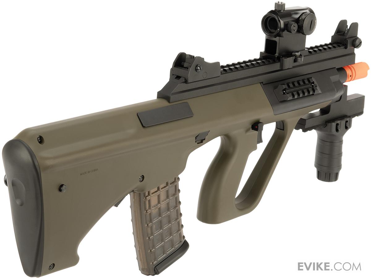Snow Wolf AUG A3 Improved Bullpup Airsoft AEG Rifle (Color: OD Green ...
