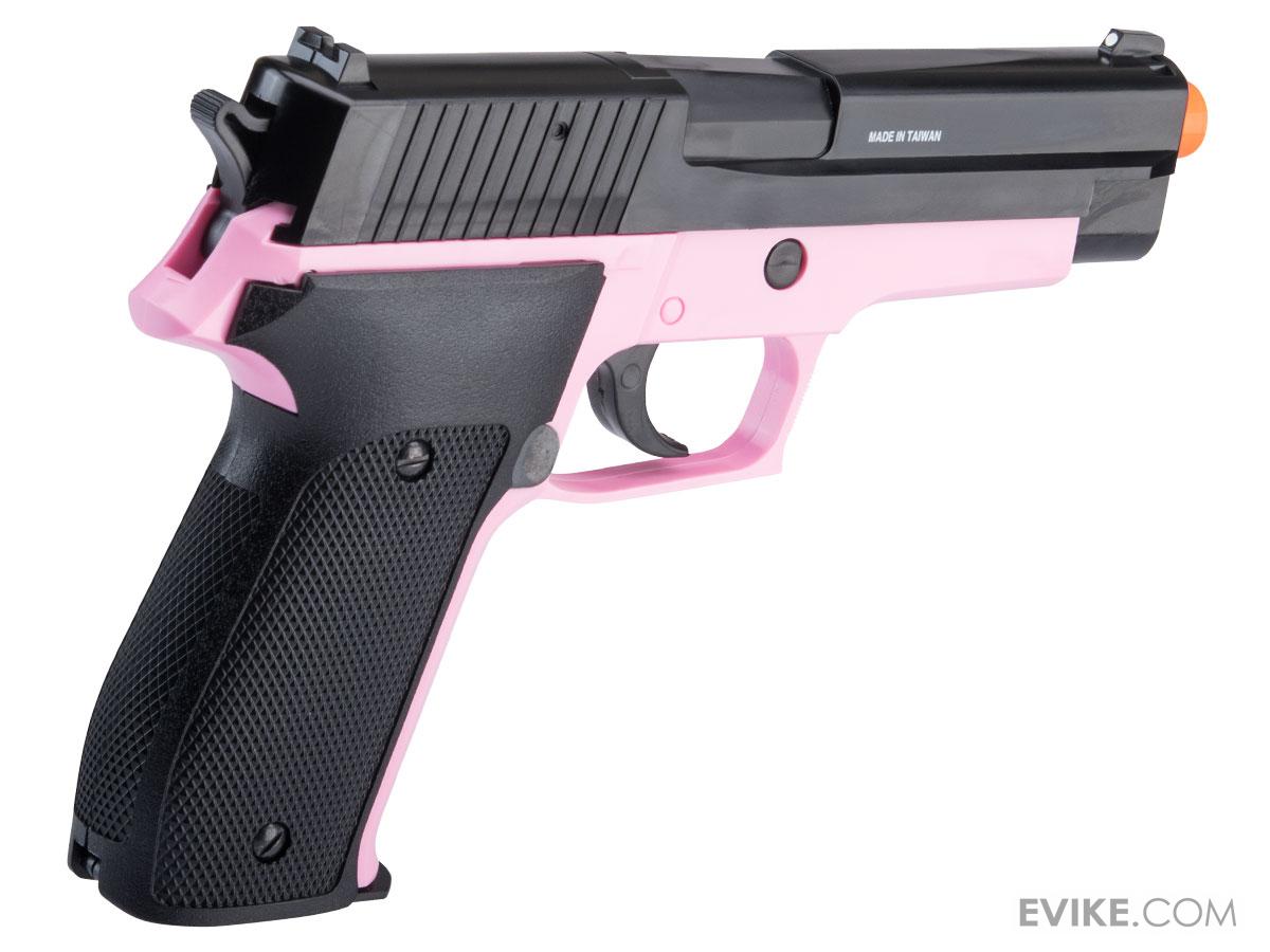 Swiss Arms MILE Spring Powered Airsoft Pistol (Color: Pink), Airsoft ...