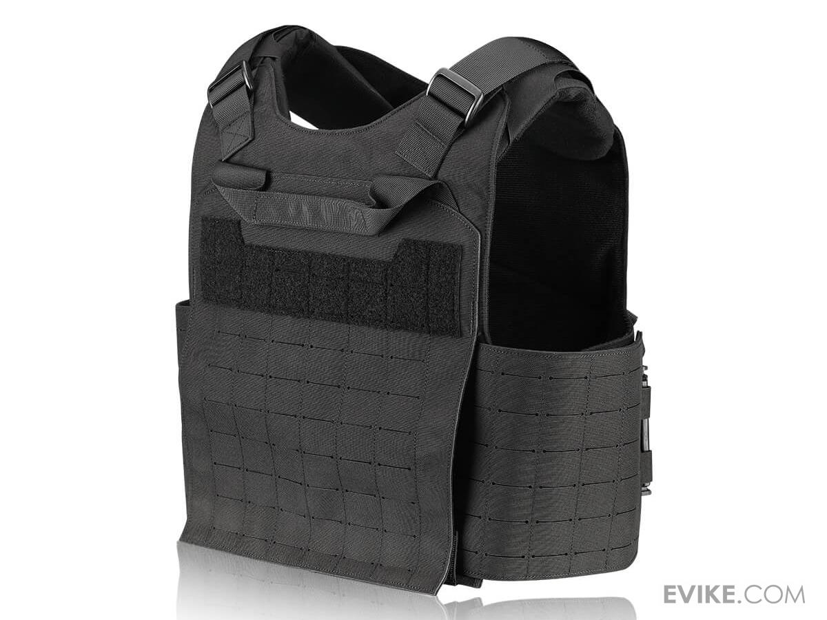 Tacbull Tactical Assault Plate Carrier (Color: Black), Tactical Gear ...