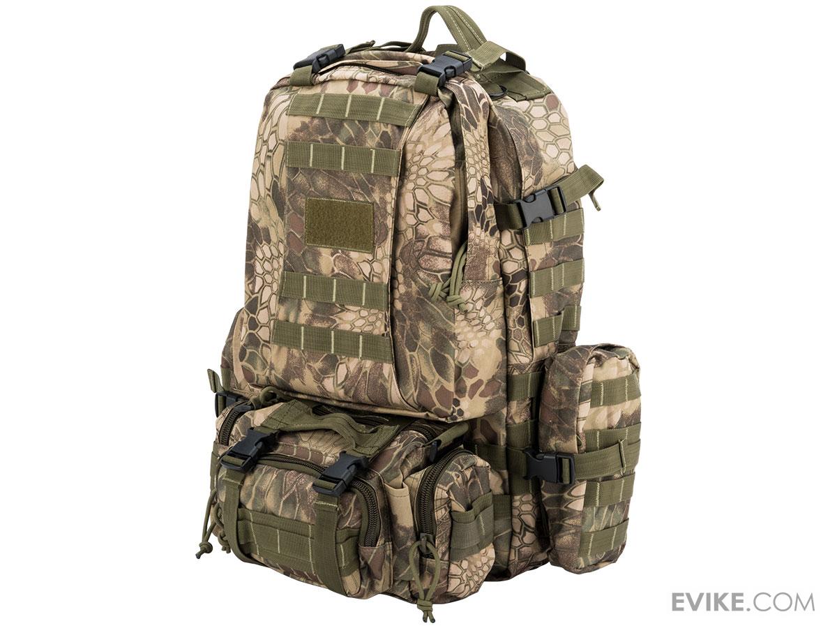 Tac Crew 3-Day Mission Backpack (Color: Kryptic Camo), Tactical Gear ...