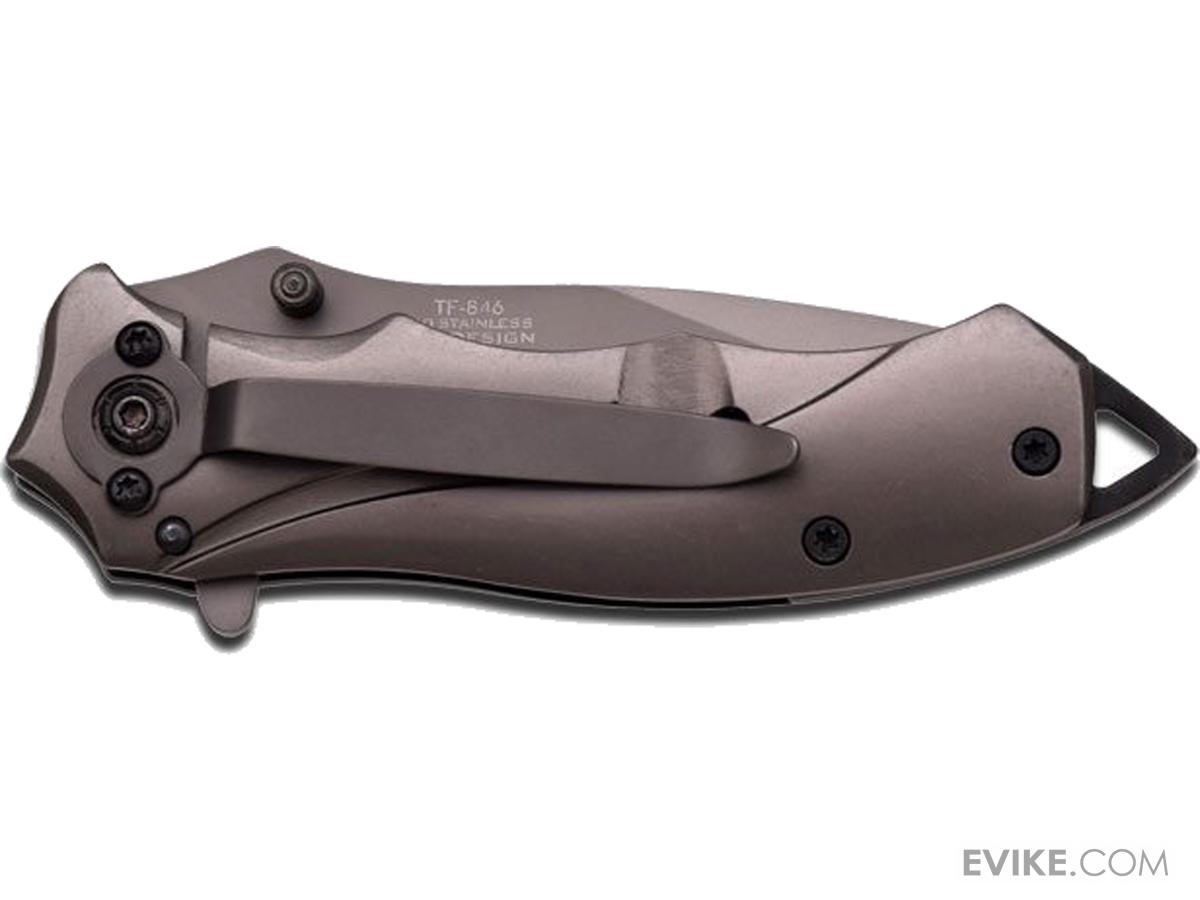 Tac-Force by M-Tech 2.75" Assisted Opening Tactical Knife (Color: Black ...