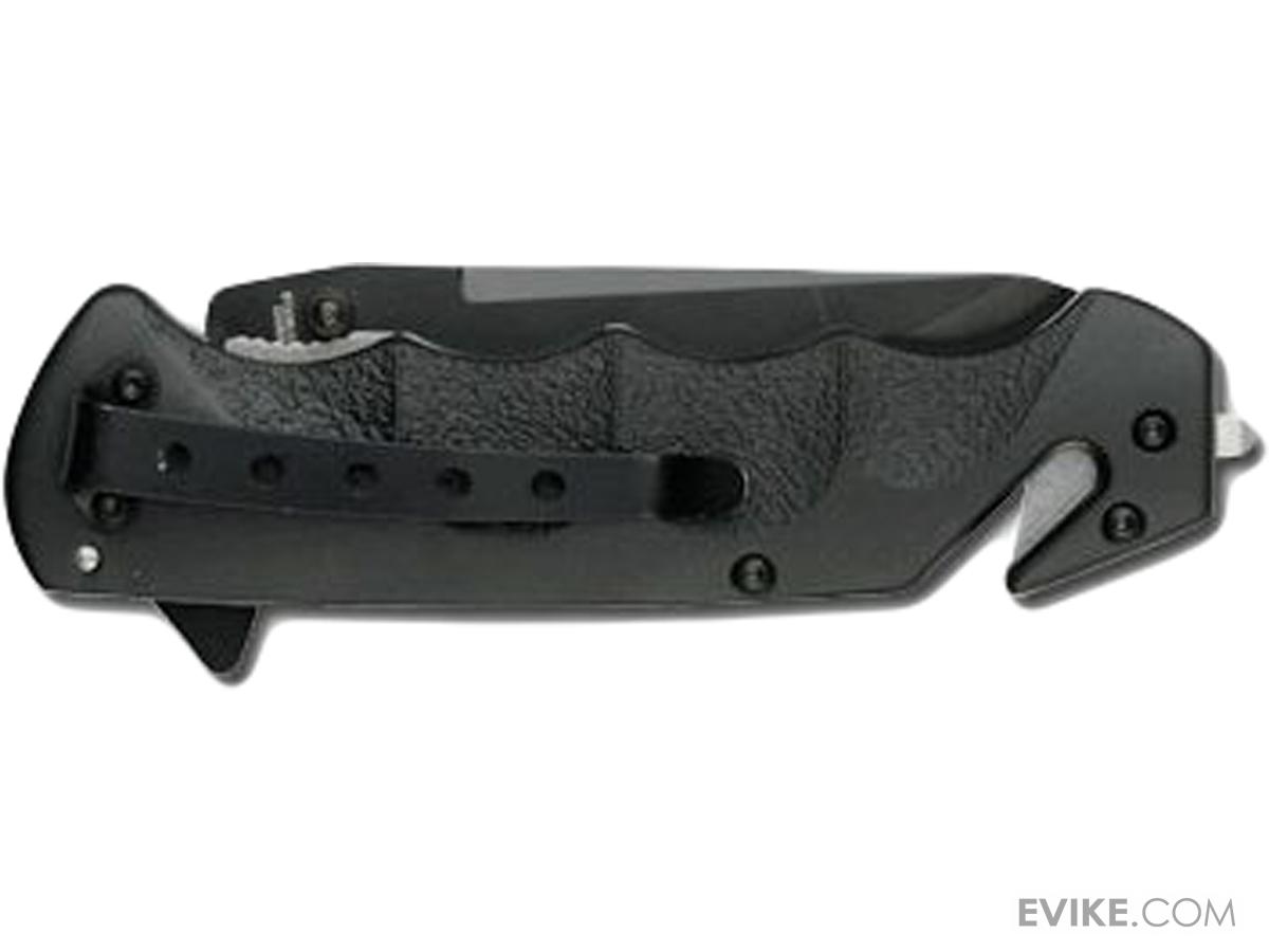 Tac-Force by M-Tech 3.25" Assisted Opening Tactical Knife (Color: Black ...