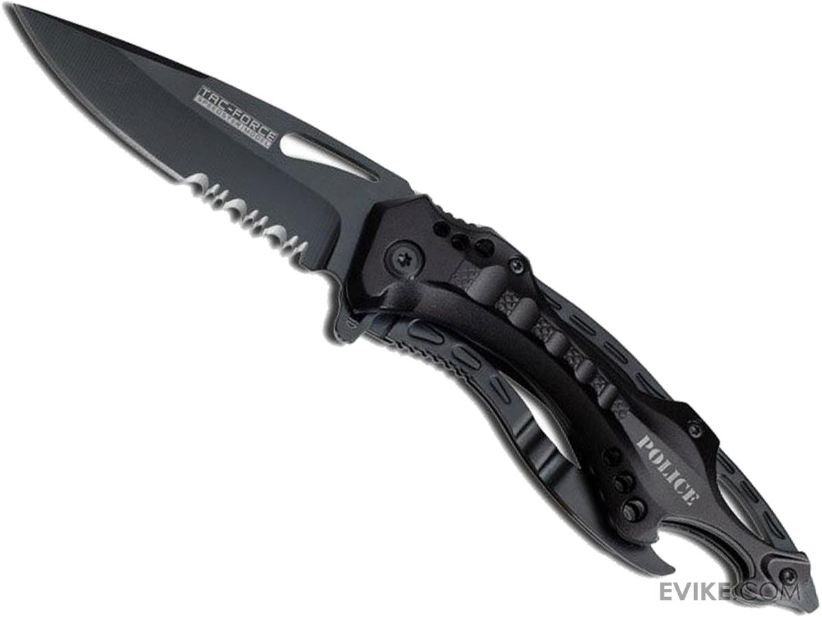 Tac-Force by M-Tech 4.5" Tactical Assisted Opening Knife (Type: Black ...