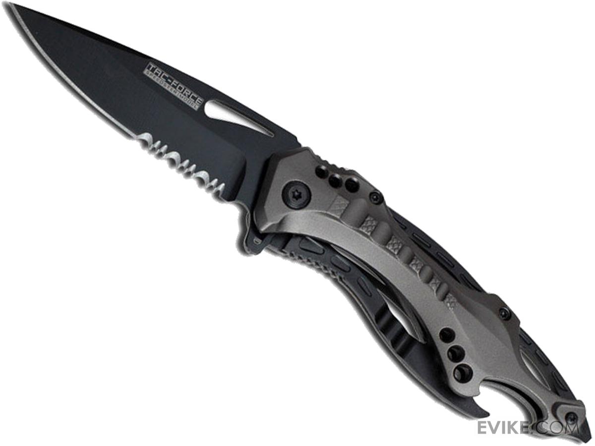 Tac-Force by M-Tech 4.5" Tactical Assisted Opening Knife (Type: Grey ...