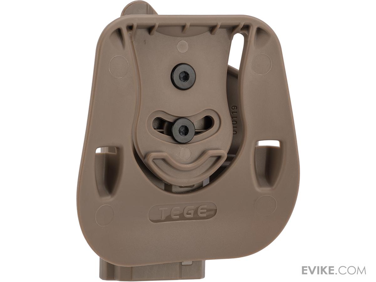 TEGE Injection Molded Hard Shell Pistol Holster (Model: GLOCK 19, 23 ...