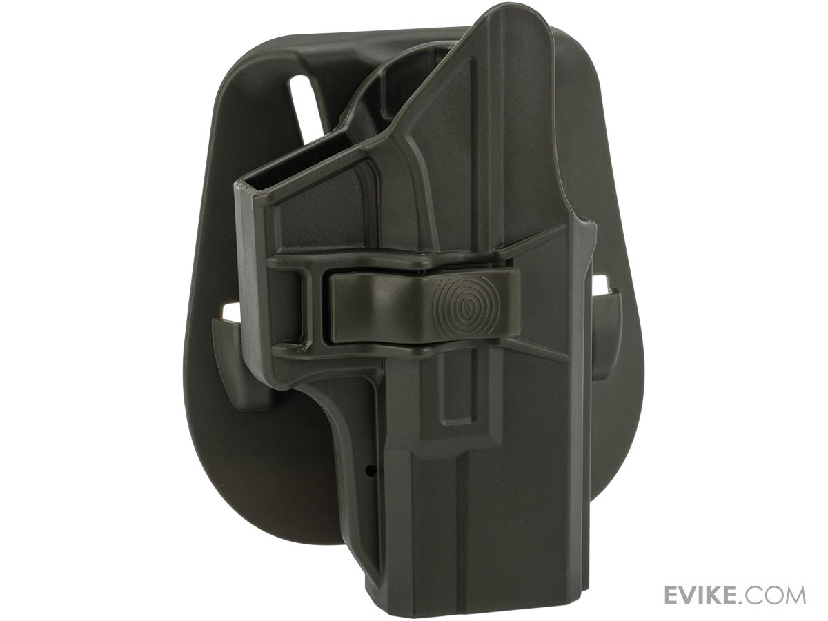 TEGE Injection Molded Hard Shell Pistol Holster (Model: GLOCK 19, 23 ...