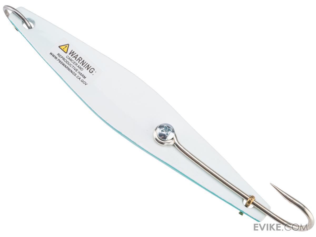 Tady Lures Model C Casting Jig w/ Fixed Single Hook (Color: Mint White ...