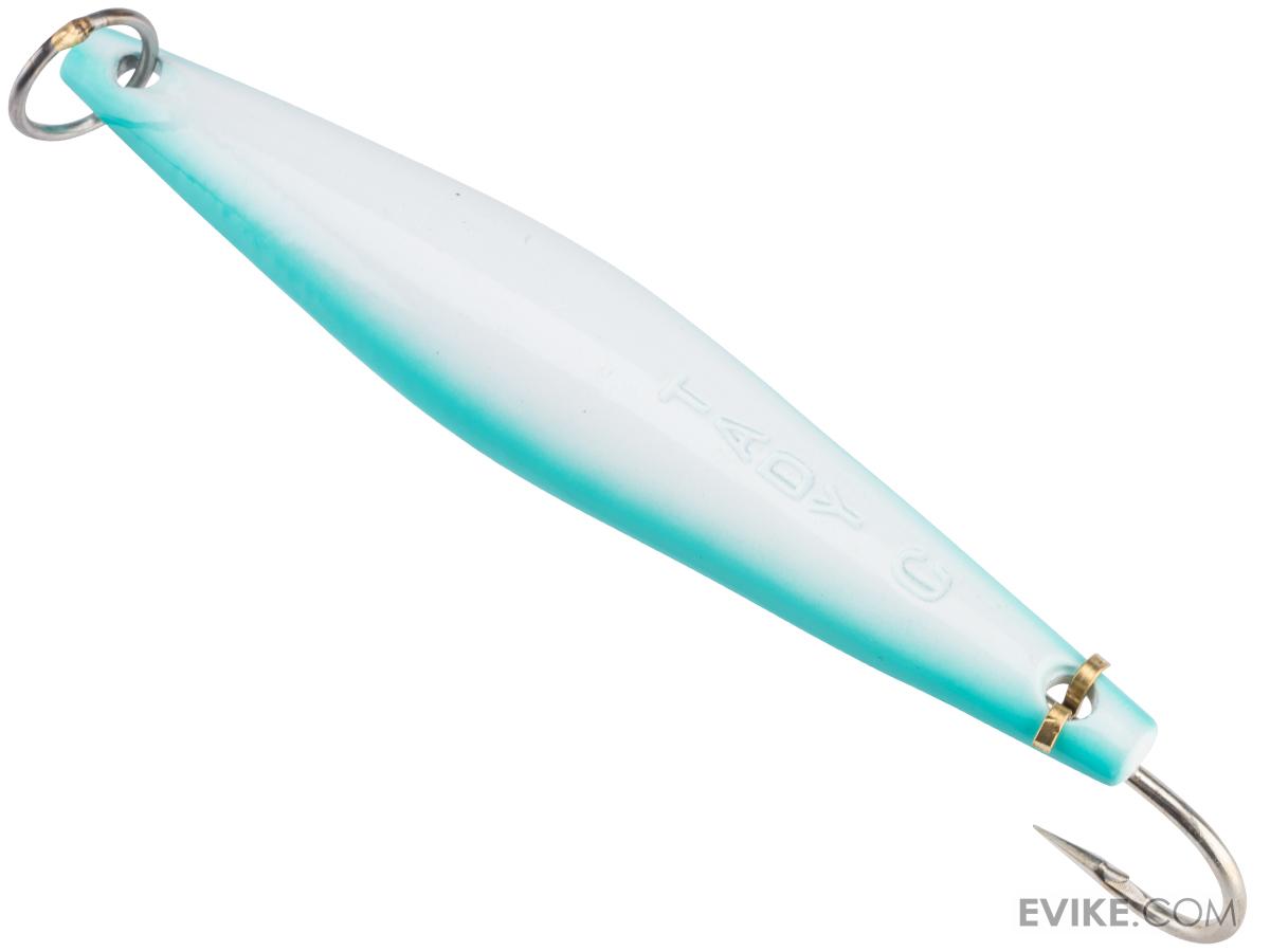 Tady Lures Model C Casting Jig w/ Fixed Single Hook (Color: Mint White ...