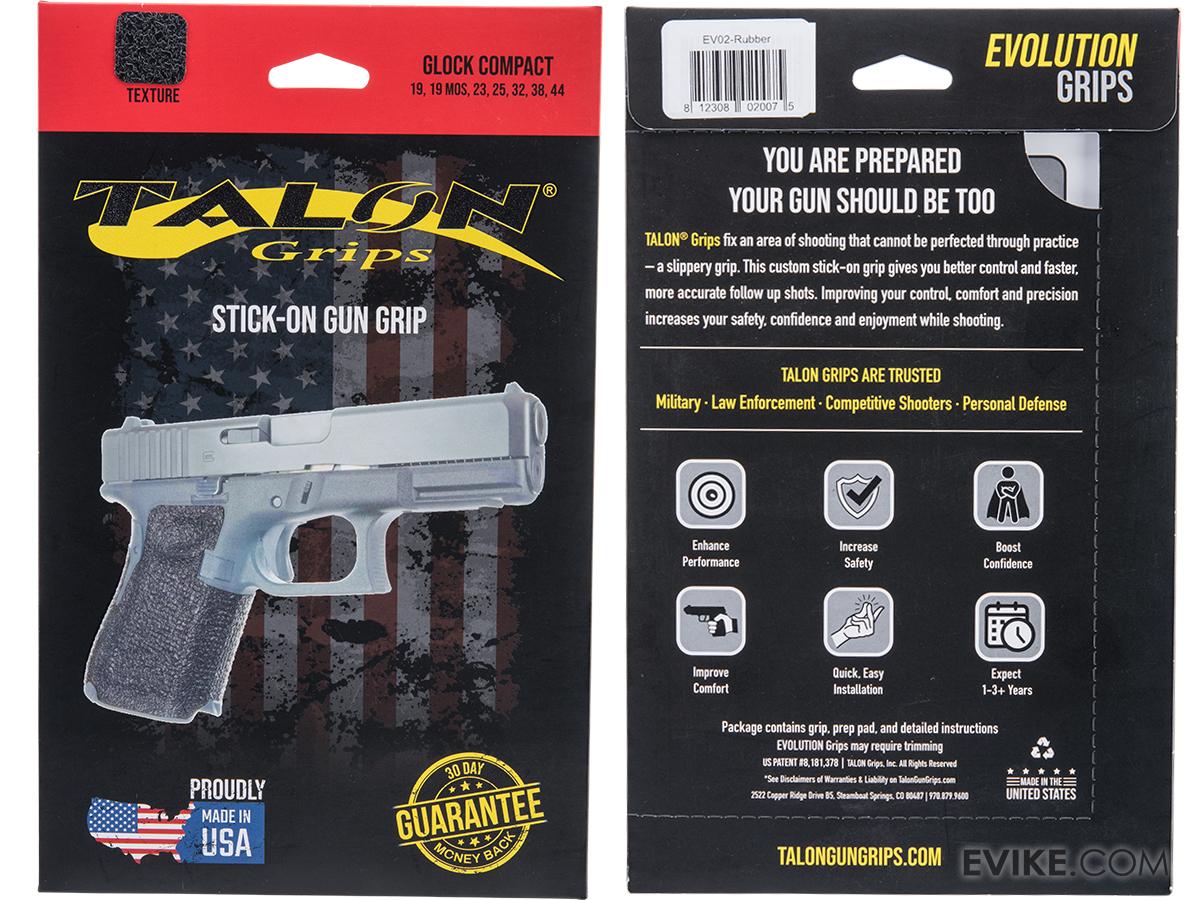 TALON Grips Inc Slip Resistant Adhesive Grip Tape for Glock Handguns ...
