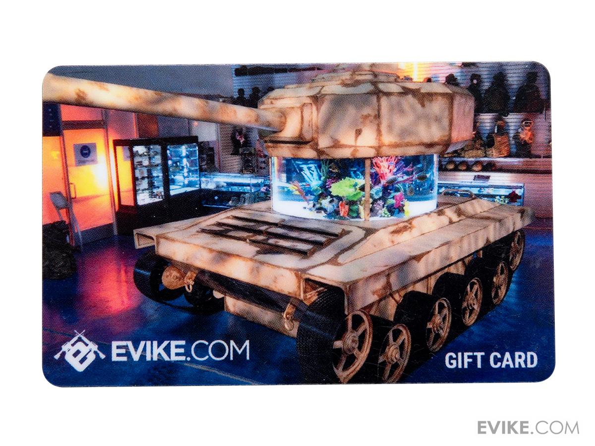 Evike.Com Gift Card - The Perfect Gift (Theme: Tanked Tank / $100 ...