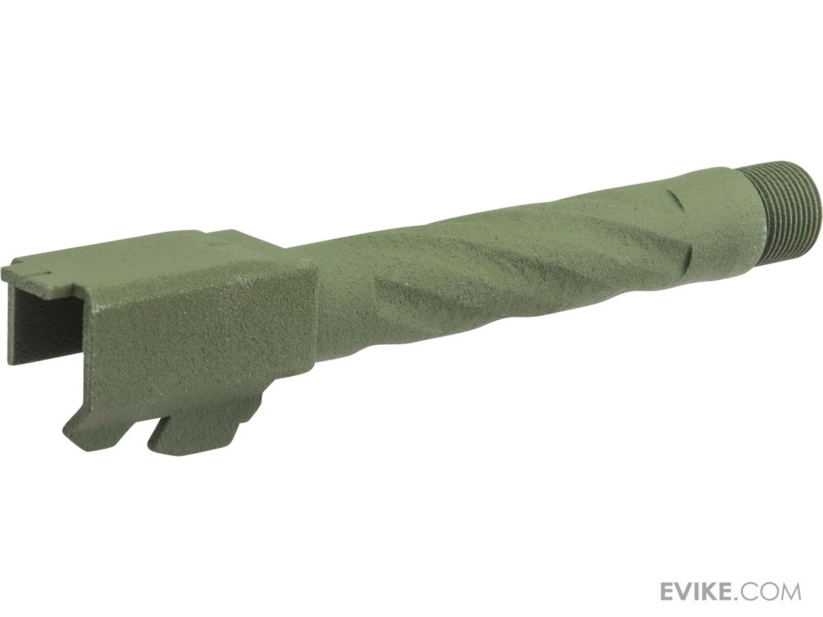 Tapp Airsoft 3D Printed Threaded Barrel w/ Custom Cerakote for Elite ...