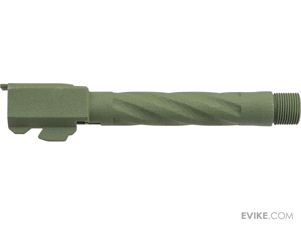 Tapp Airsoft 3D Printed Threaded Barrel w/ Custom Cerakote for Elite ...