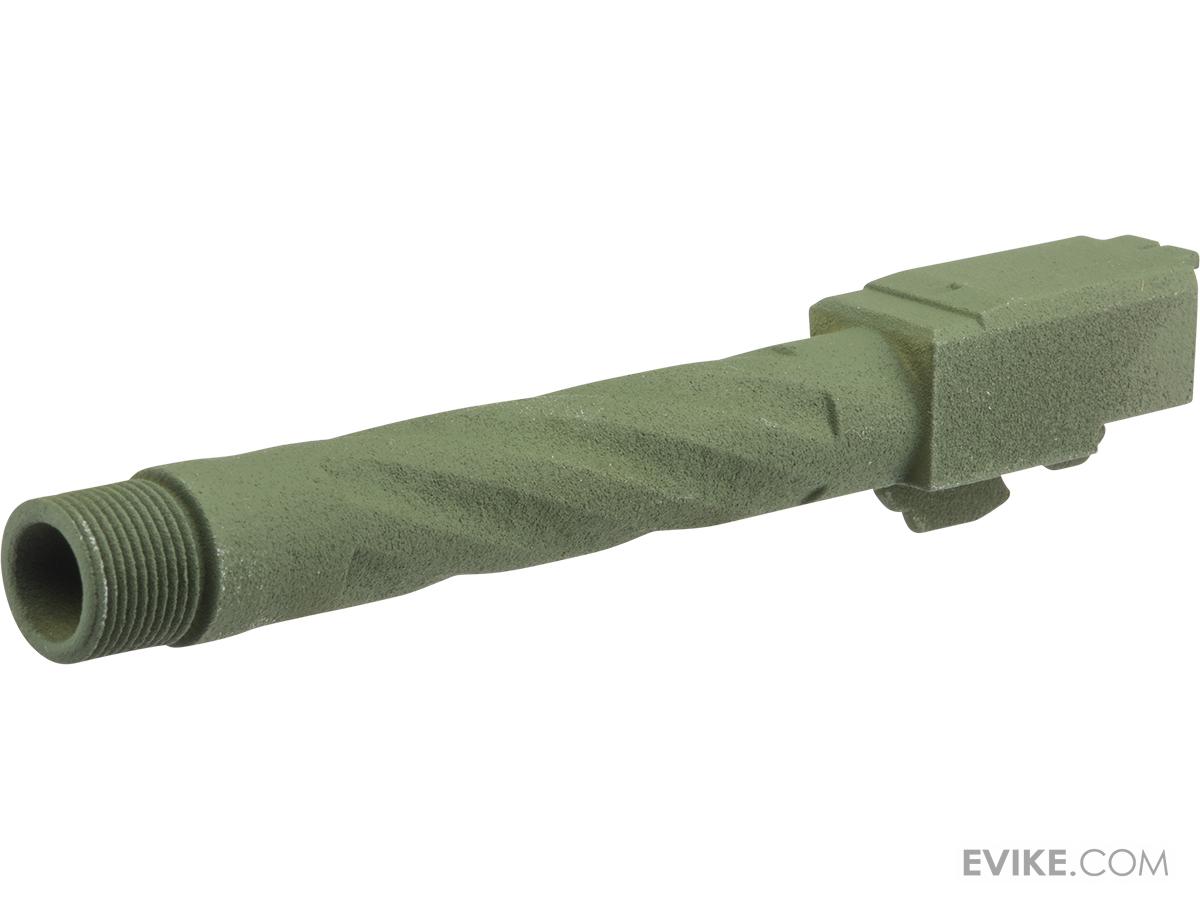 Tapp Airsoft 3D Printed Threaded Barrel w/ Custom Cerakote for Elite ...
