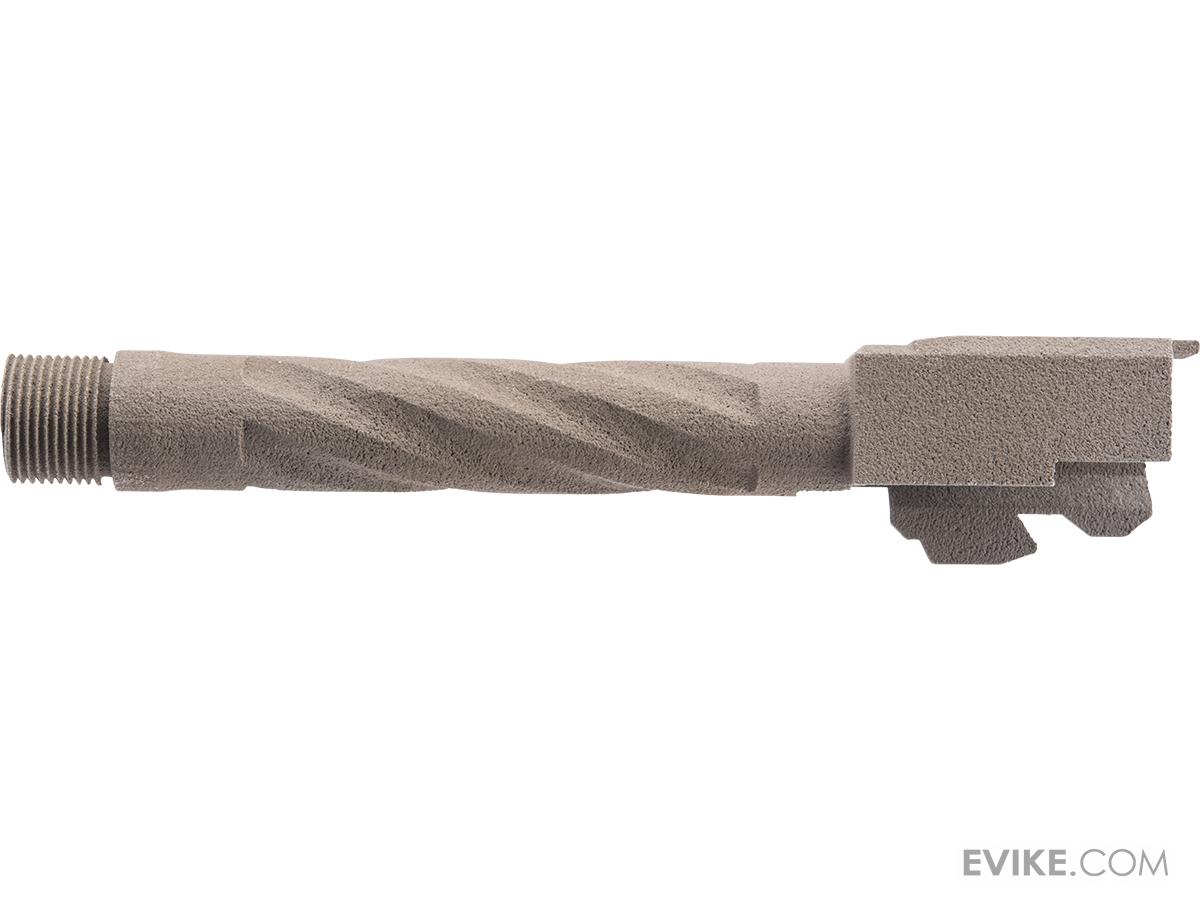 Tapp Airsoft 3D Printed Threaded Barrel w/ Custom Cerakote for Elite ...