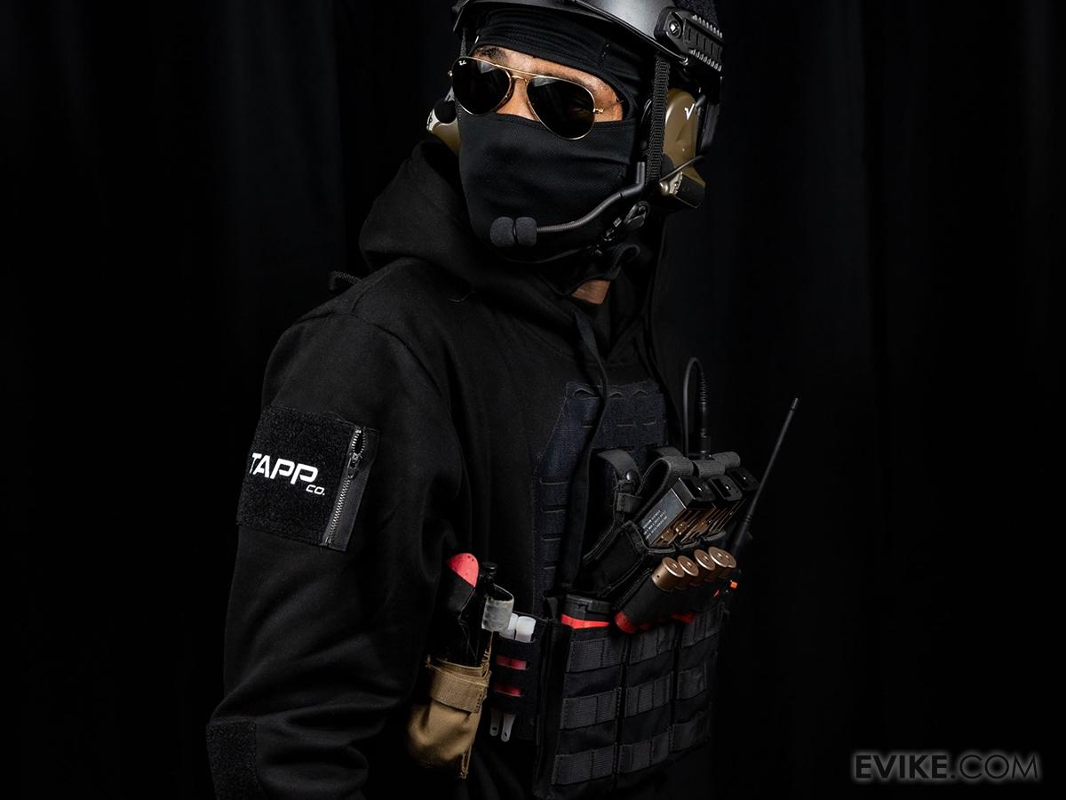 Tapp Airsoft Tactical Integrated Plate Carrier Hoodie (Model: Medium ...