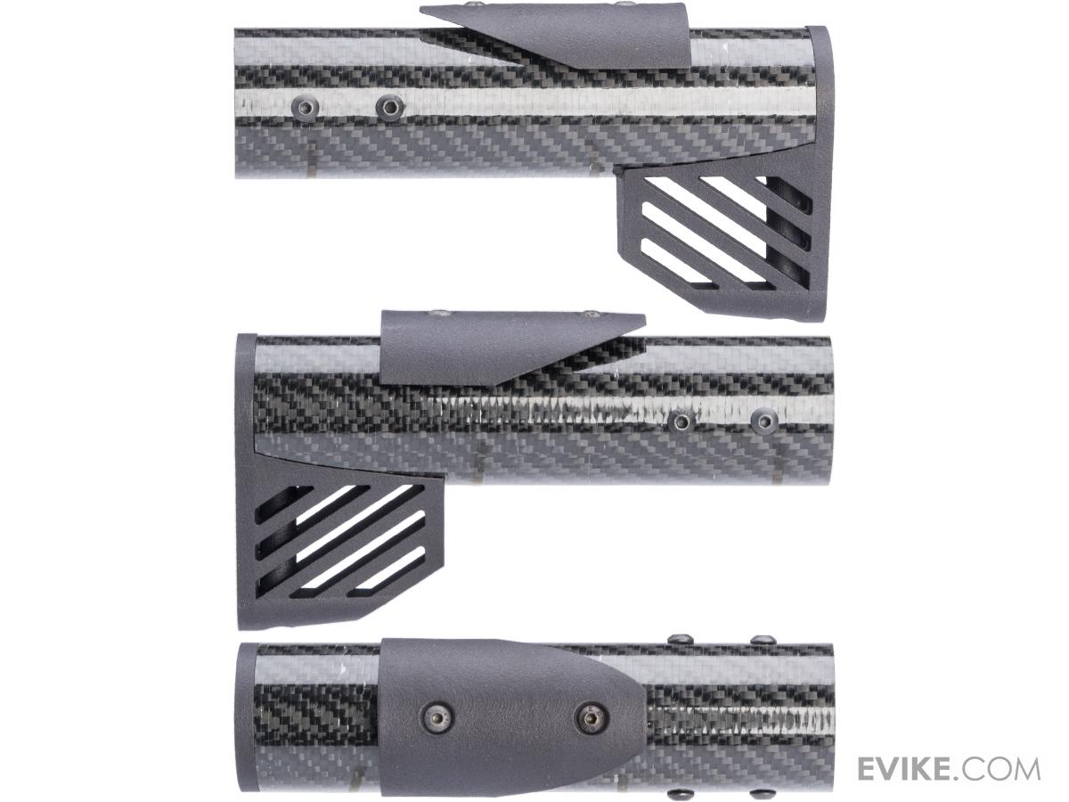 Tapp Airsoft Carbon Fiber Fixed Stock for M4/M16 Airsoft AEGs (Color ...