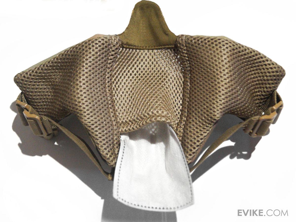 TS Blades TS-Mask Mesh Lower Face Protection (Color: Tan), Tactical ...