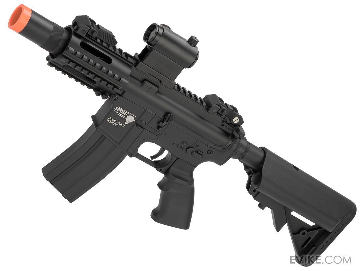 DPMS Panther Arms Licensed Full Metal M4 CQB-3 Airsoft AEG Rifle by A&K ...