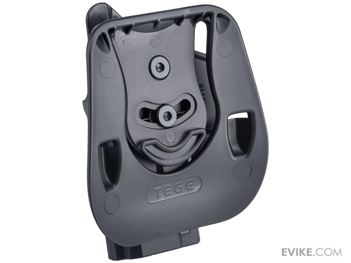 TEGE Injection Molded Hard Shell Pistol Holster (Model: GLOCK 19, 23 ...