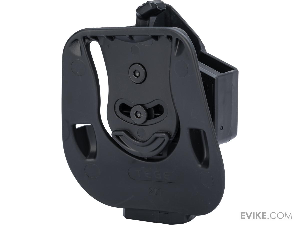 TEGE Injection Molded Hard Shell Pistol Holster (Model: GLOCK 19, 23 ...