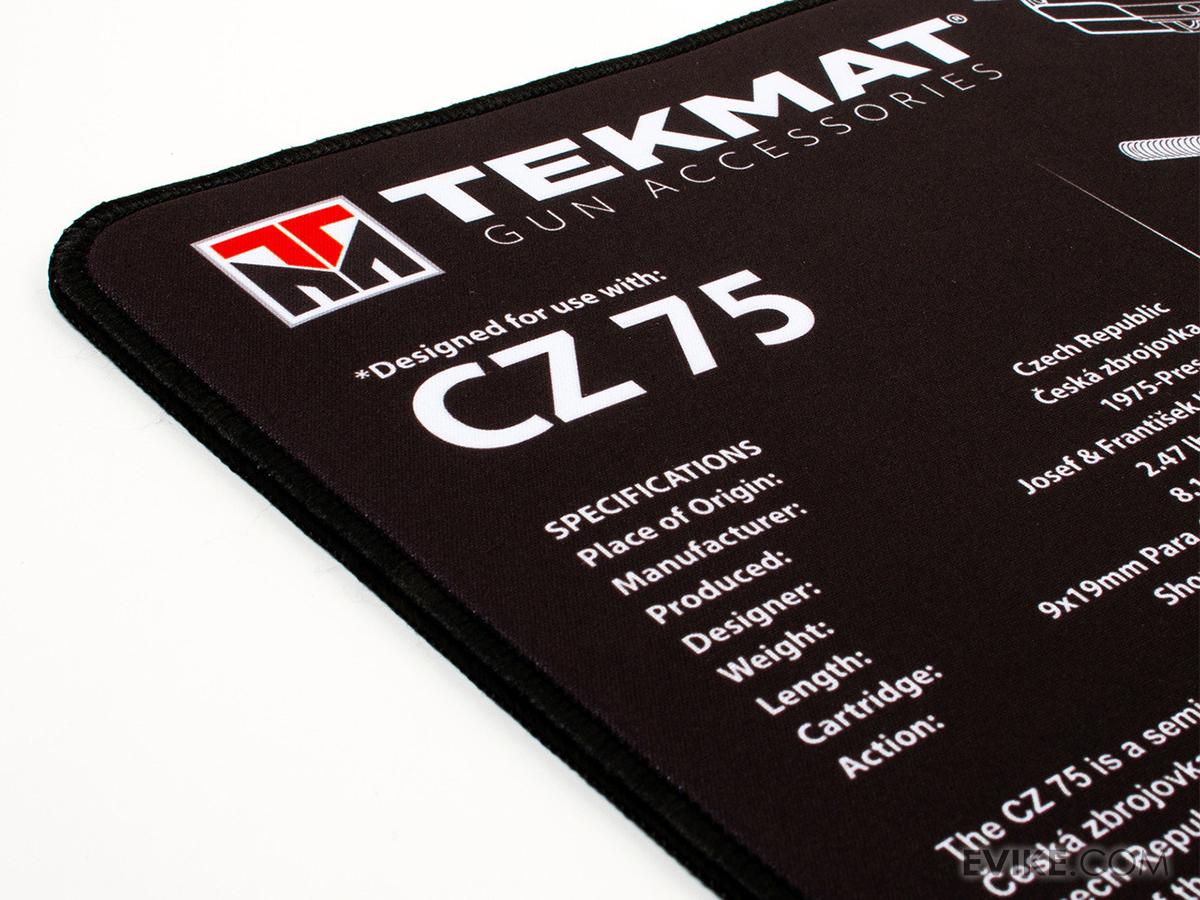 TekMat Armorer's Ultra Bench Gun Cleaning Mat (Model: CZ® 75 ...