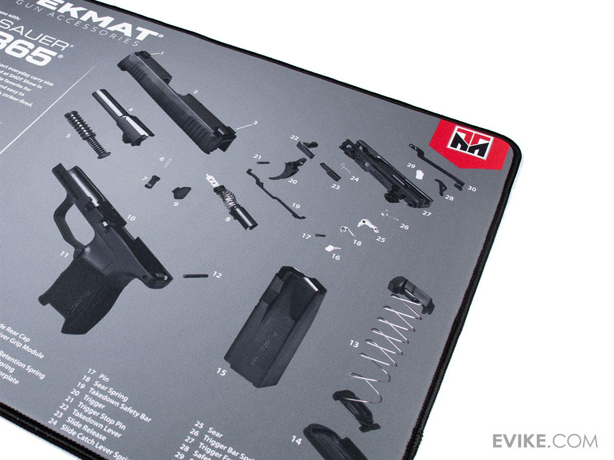 TekMat Armorer's Ultra Bench Gun Cleaning Mat (Model: SIG SAUER® P365 ...