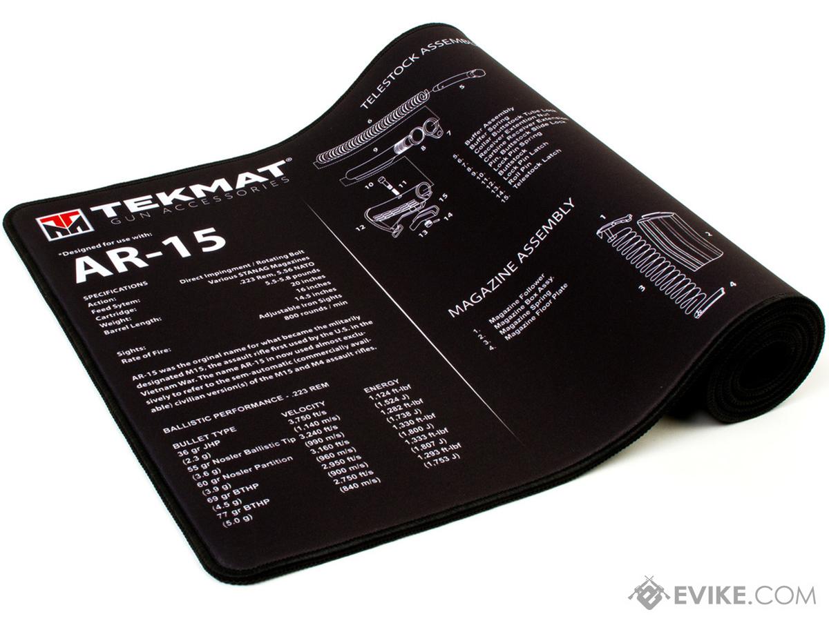 TekMat Armorer's Ultra Bench Gun Cleaning Mat (Model: AR-15 ...