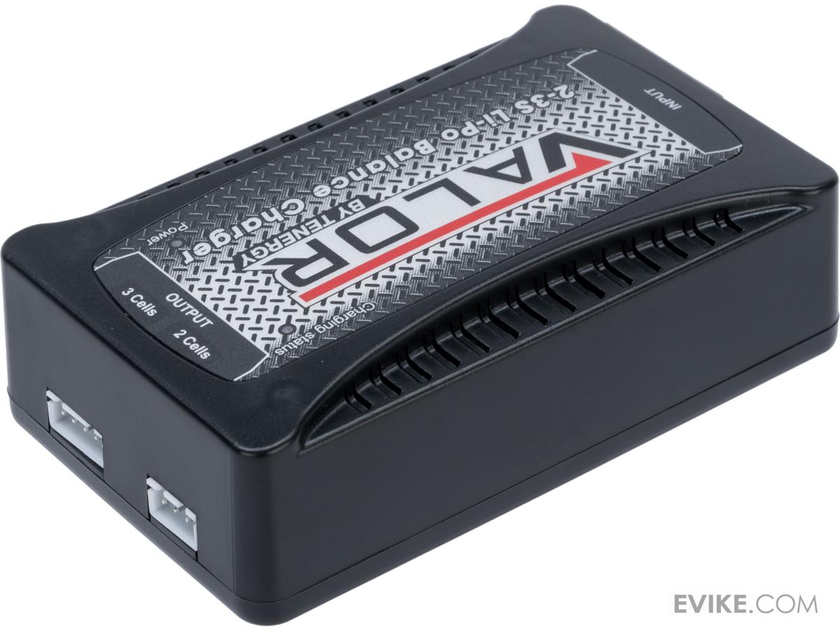Valor by Tenergy T100 Balance Smart Charger for 2-3 Cell 7.4 - 11.1V ...