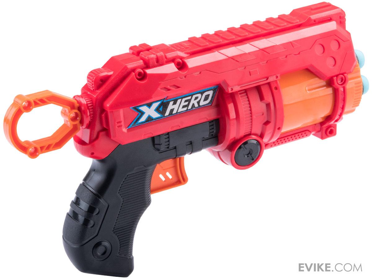 XHERO Foam Dart Gun "Superhero" Pump Action Rifle and Pistol Set w ...
