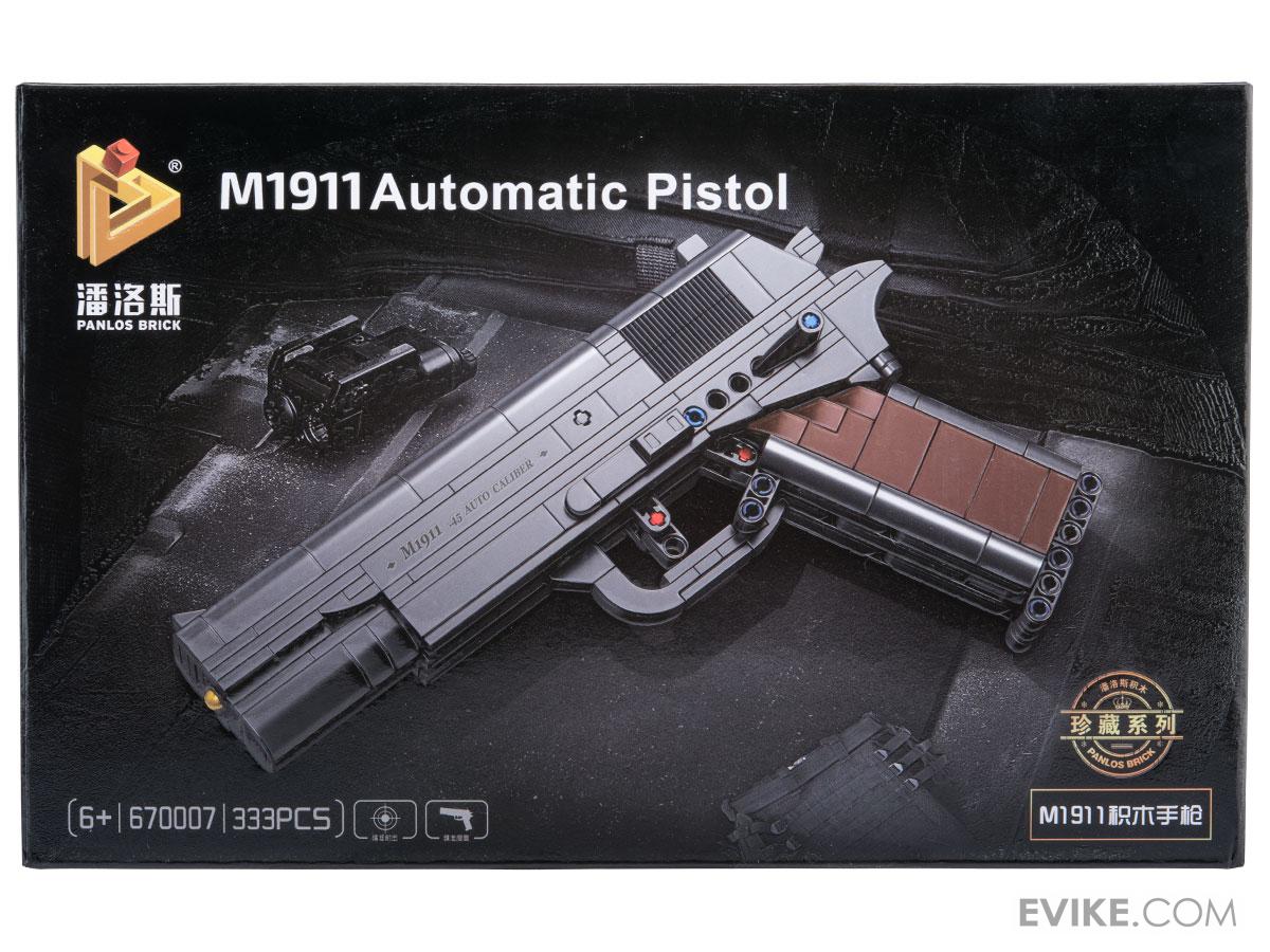 Panlos Brick Collectible Block Gun Toy Set (Model: M1911), MORE, Toys ...