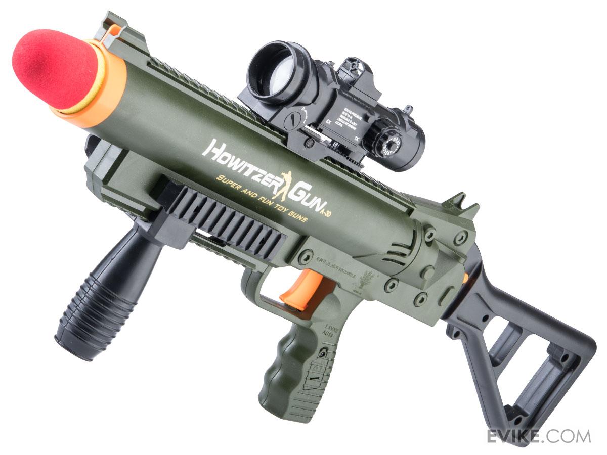 XHERO "Howitzer" Soft Foam Grenade Launcher (Color: Green), MORE, Foam ...