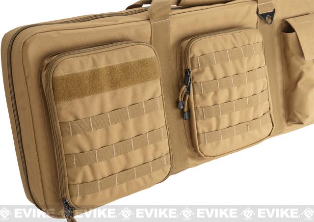 AIM Sports TGA 36" Padded Dual Rifle Bag (Color: Tan), Tactical Gear ...
