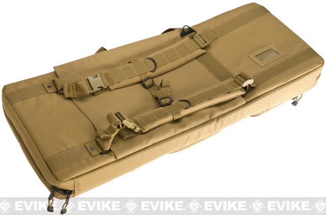 AIM Sports TGA 36" Padded Dual Rifle Bag (Color: Tan), Tactical Gear ...