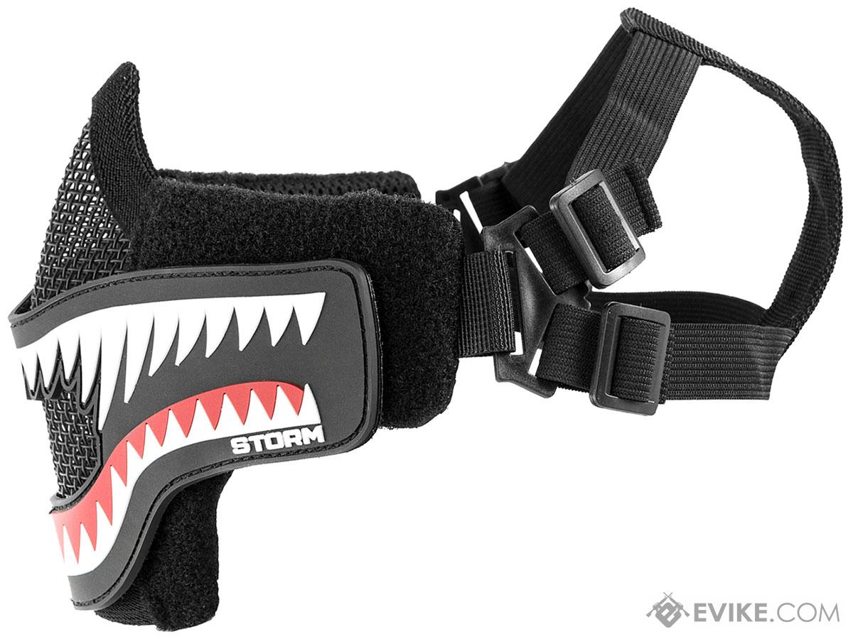 OneTigris "Face Off" Foldable Mesh Half-Face Mask (Type: Storm ...