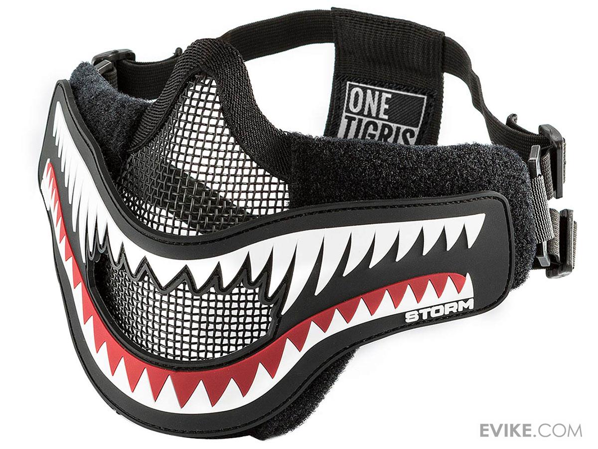 OneTigris "Face Off" Foldable Mesh Half-Face Mask (Type: Storm ...